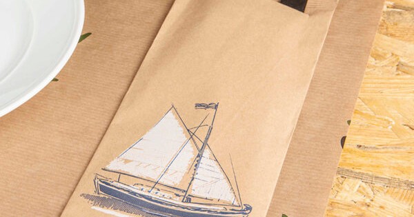ΘΗΚΗ ΓΙΑ ΜΑΧΑΙΡΟΠΙΡΟΥΝΑ 11x25cm KRAFT HAVANA 45gr BOAT ΜΕ ΧΑΡΤΟΠΕΤΣΕΤΑ ...
